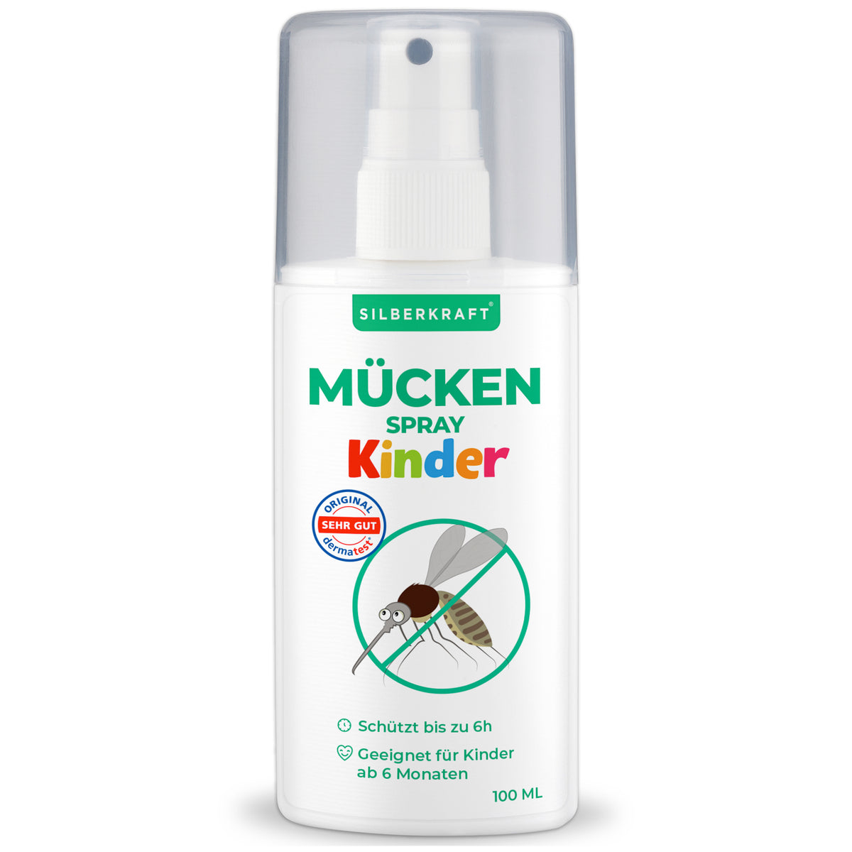 Mückenspray Kinder - Stechmücken und Moskitos abwehren mit SILBERKRAFT ...